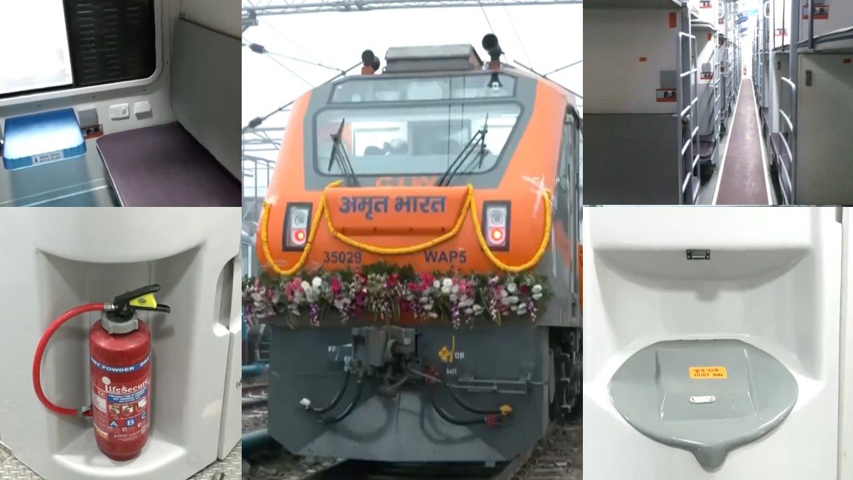 Inside Pics Of Amrit Bharat Express Train: Check Ticket Fares, Features ...