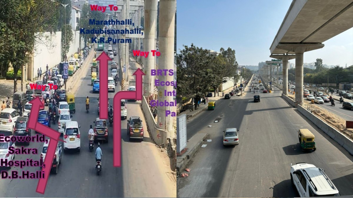Bellandur-Ecospace Route Reopens: Bengaluru Traffic Police Offer ...