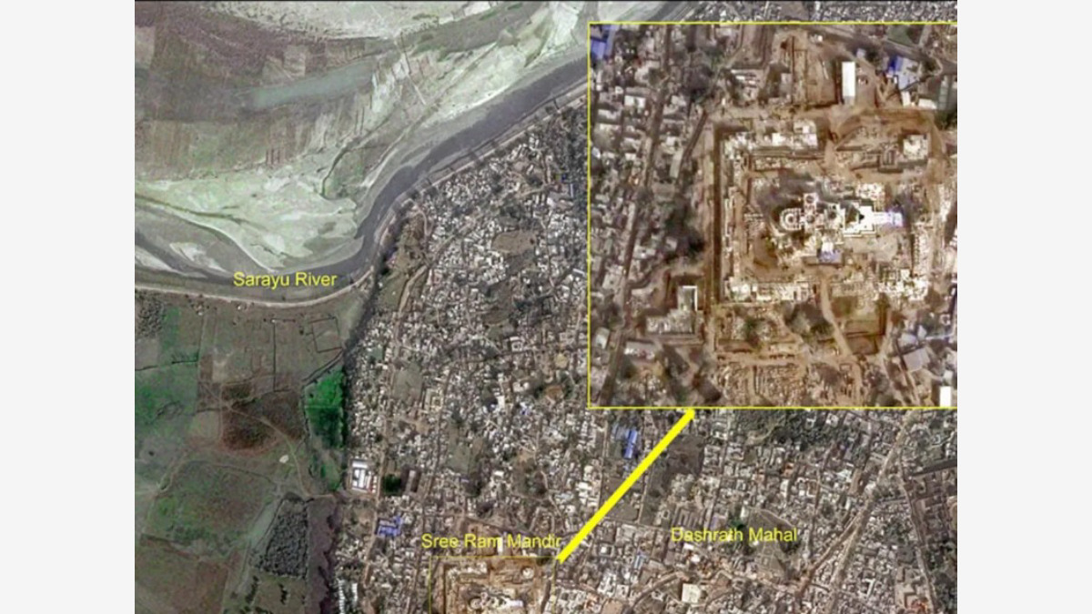 ISRO Captures Ayodhya Ram Temple: View From Above - Oneindia News