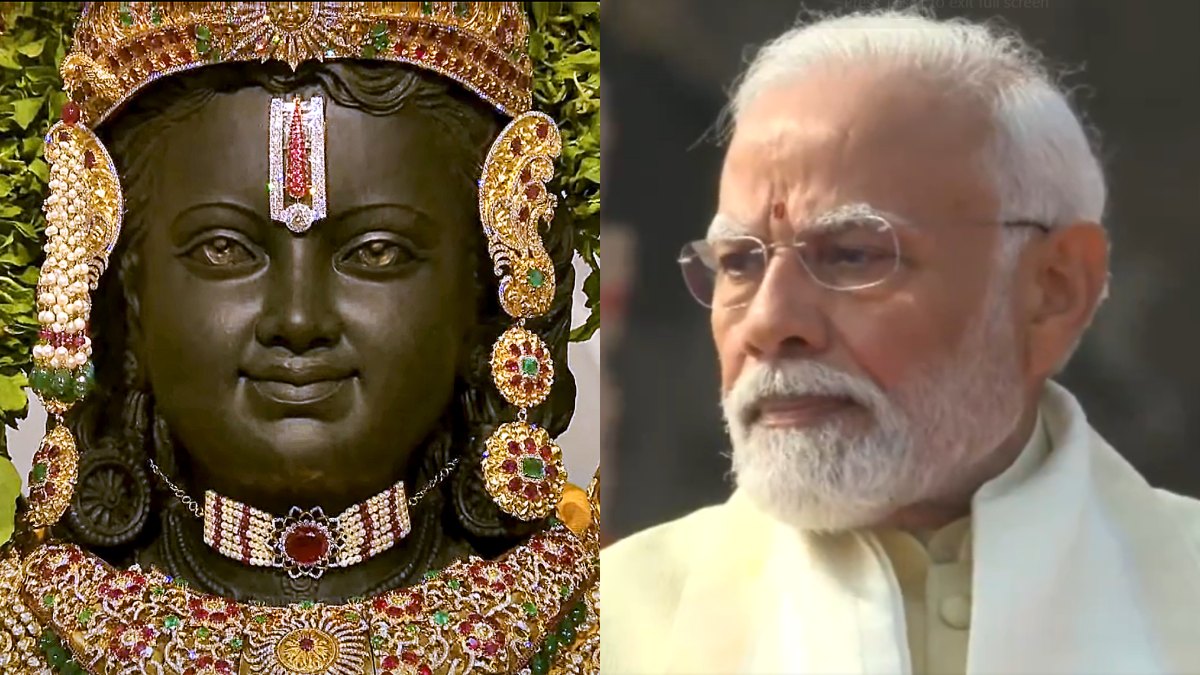 Ram Lalla Consecrated At Ayodhya Temple; 'Extraordinary Moment' Says PM ...