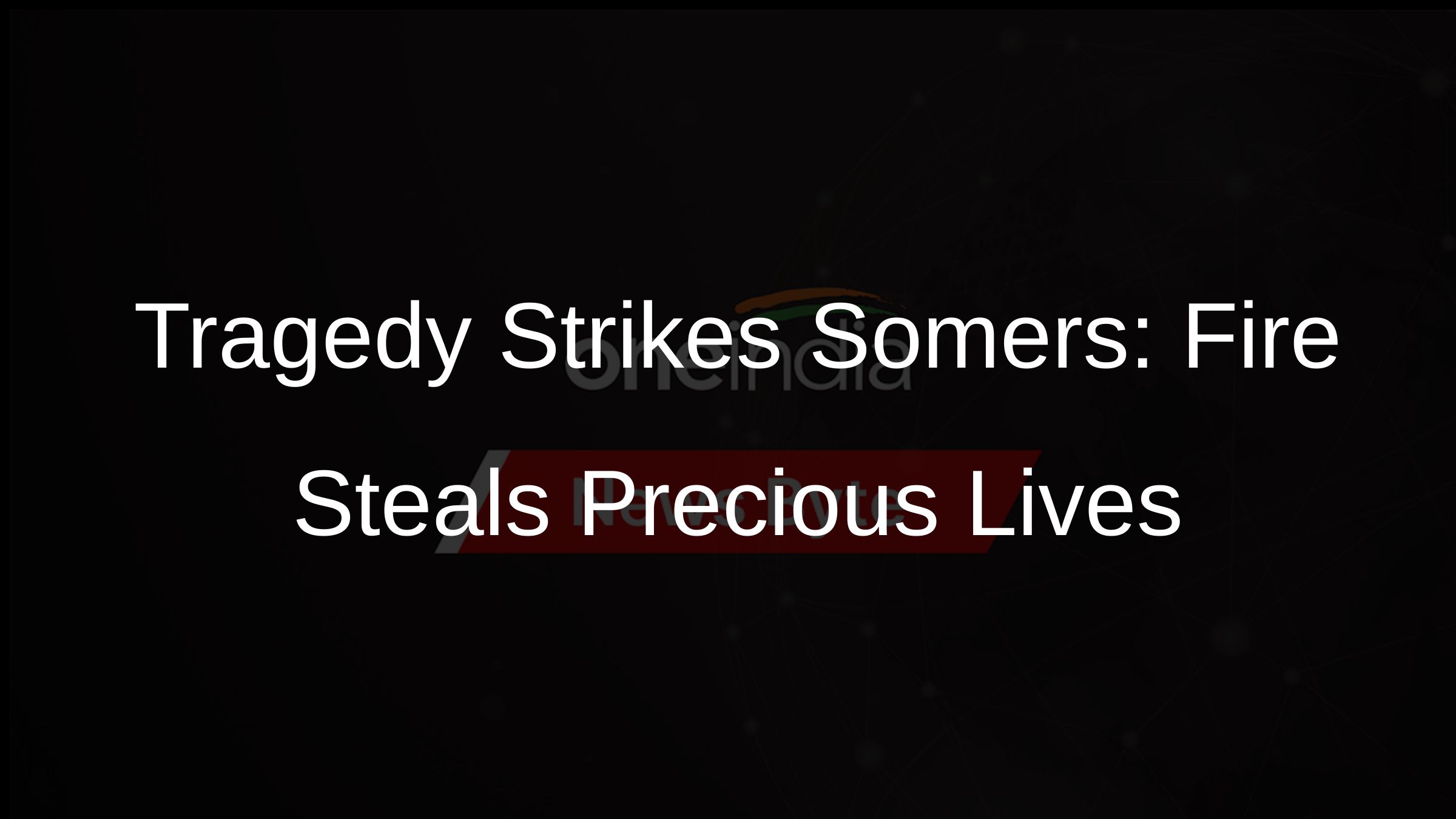 Tragic Fire Claims Lives of Four Children in Somers, Connecticut ...