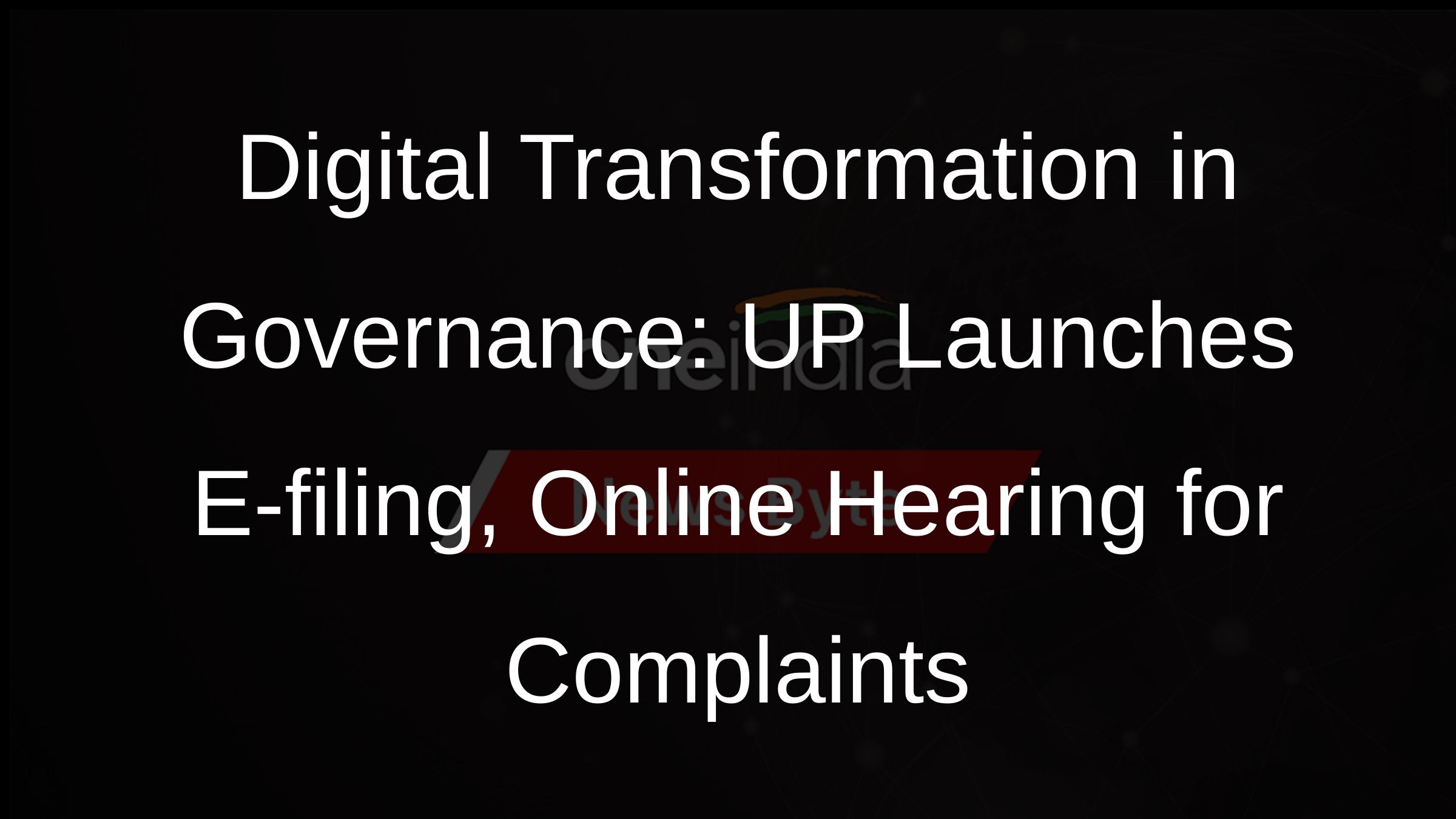 UP CM Yogi Launches Software, App for E-filing, Online Hearing in State ...