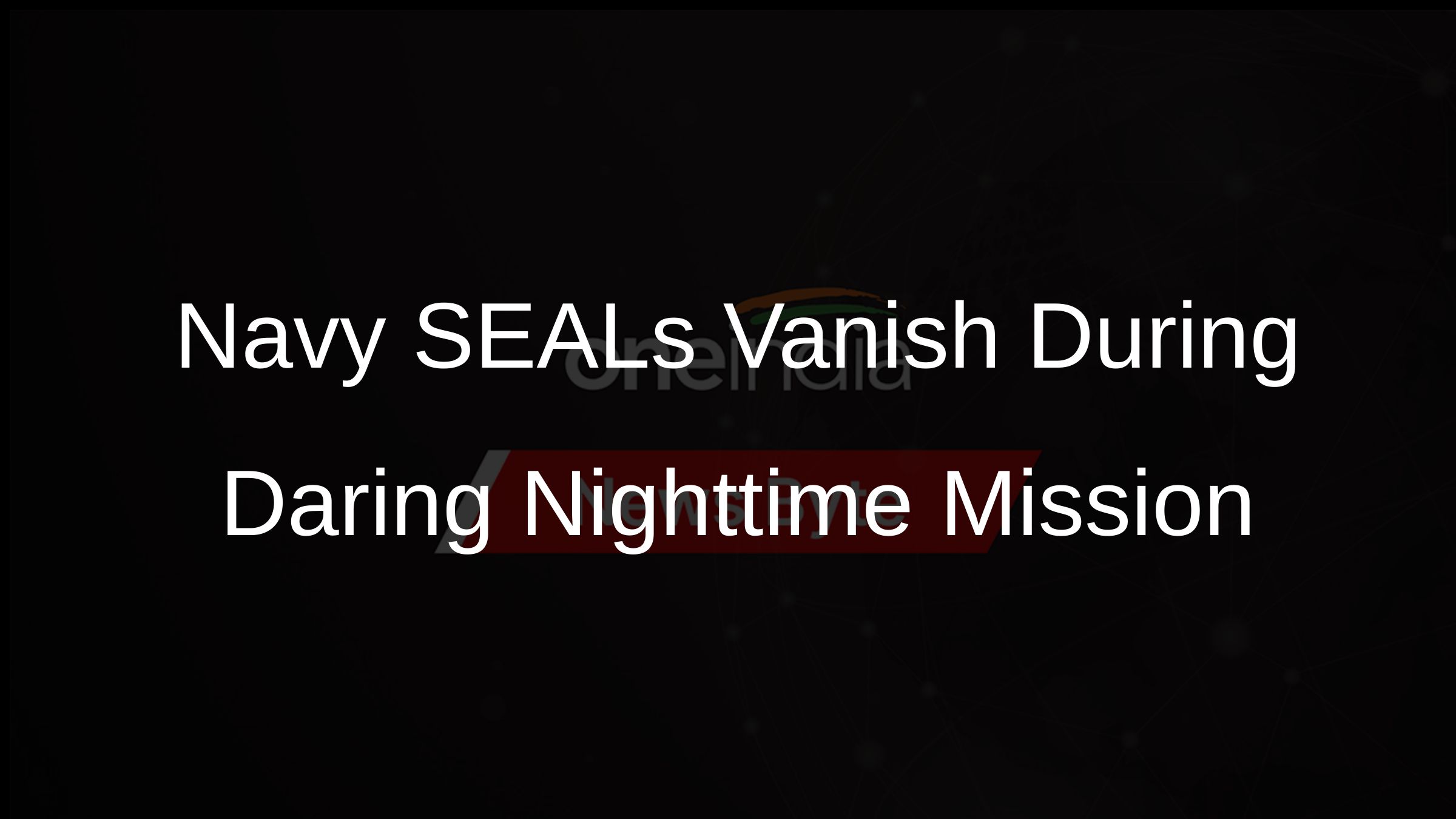 Two Us Navy Seals Missing After Mission Off Somalia Coast Oneindia News