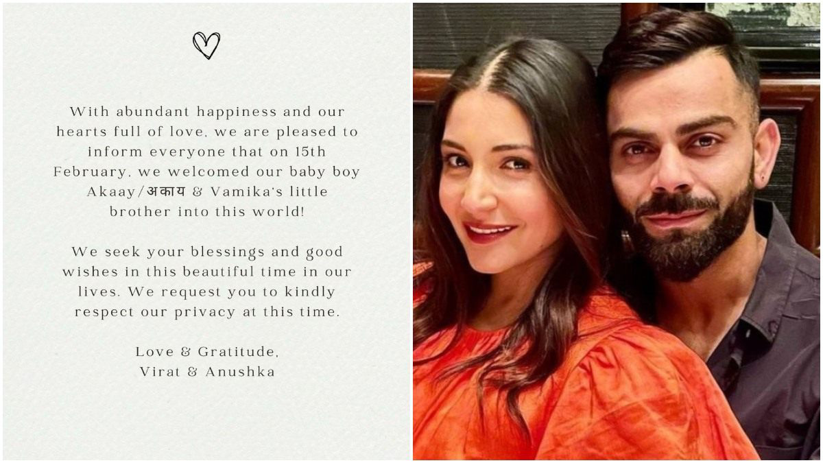 Decoding 'Akaay': The Meaning Behind Virat Kohli, Anushka Sharma's Son ...