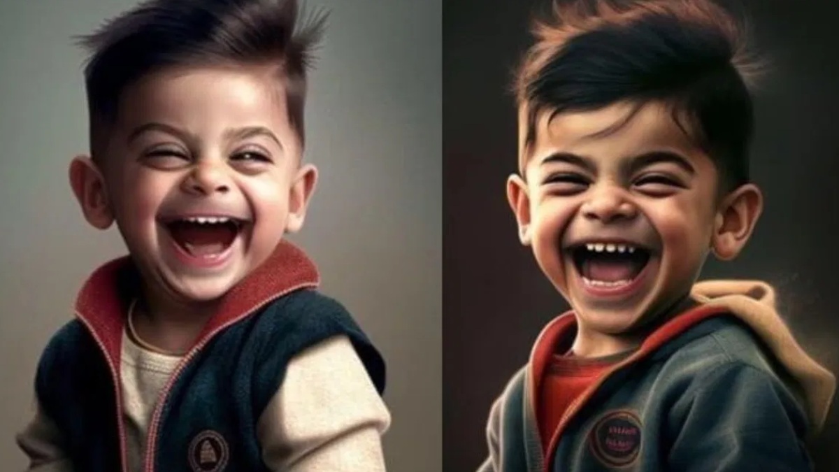 Akaay's First Photos: AI-Generated Images Of Virat Kohli-Anushka Sharma ...