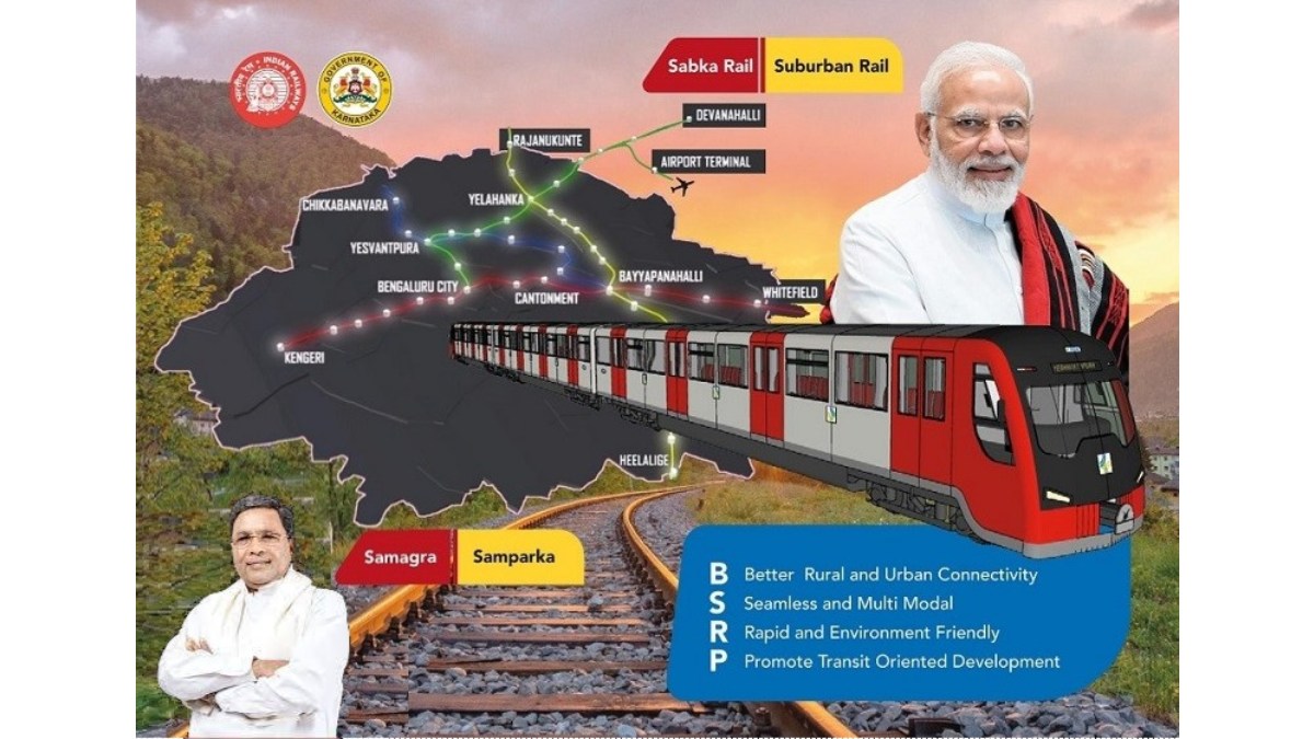 Bengaluru Suburban Rail Project To Be completed By 2027, Gets Rs 4561 Cr Funding For 58 Stations ...