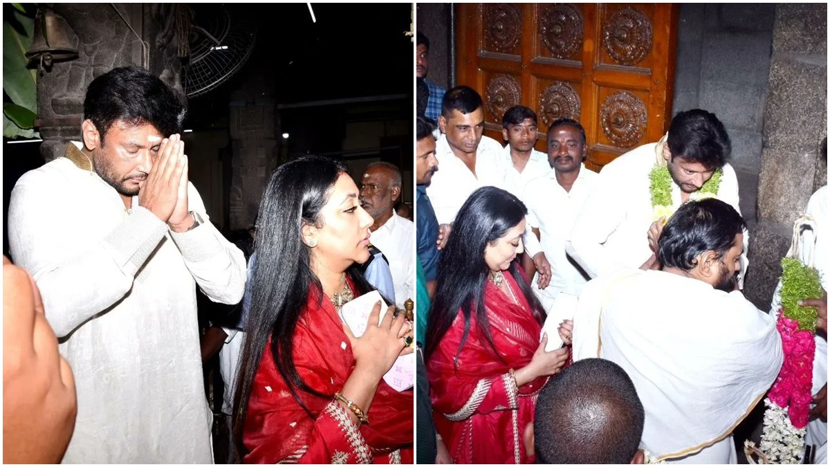 Darshan, Wife Vijaya Lakshmi Defy Rumors, Spotted Together In Tirupati ...