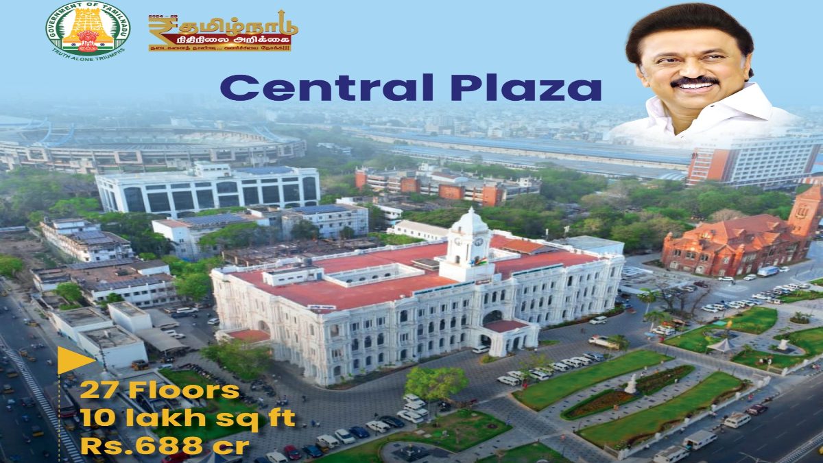 Chennai Central Square Plaza Gets Parking Boost With 27-Floor Building ...