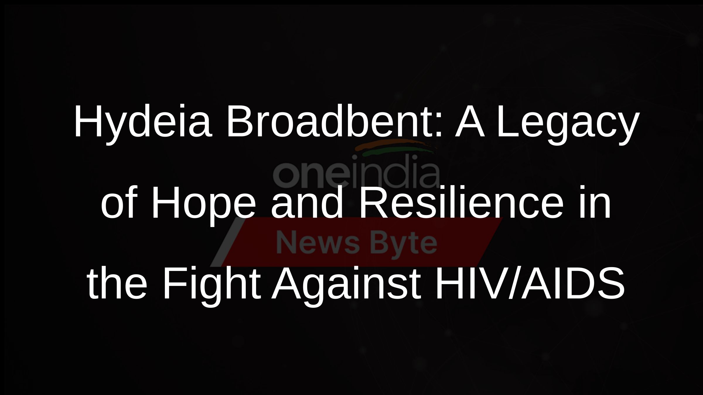 Hydeia Broadbent, Prominent HIV/AIDS Activist, Passes Away at 39 ...