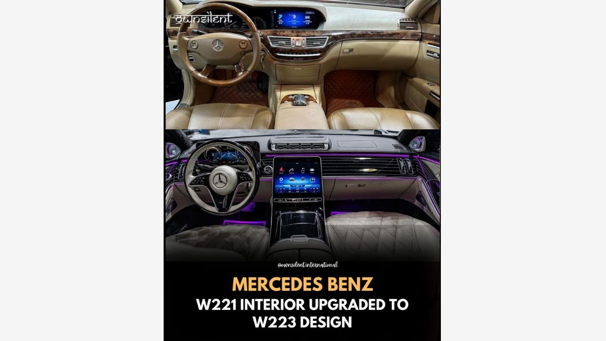 Mercedes Benz S-Class W221 Upgraded to W223 Maybach - Oneindia News
