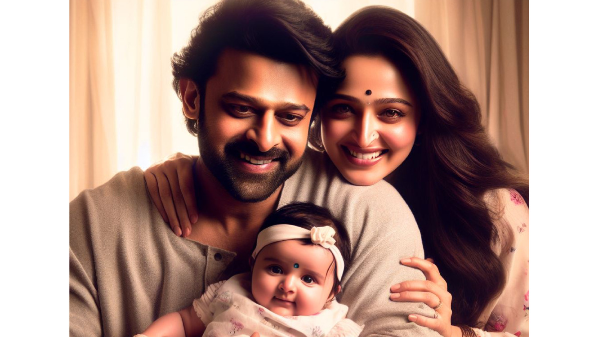 Deepfake Photo Of Anushka Shetty, Prabhas As Married Couple With Baby ...