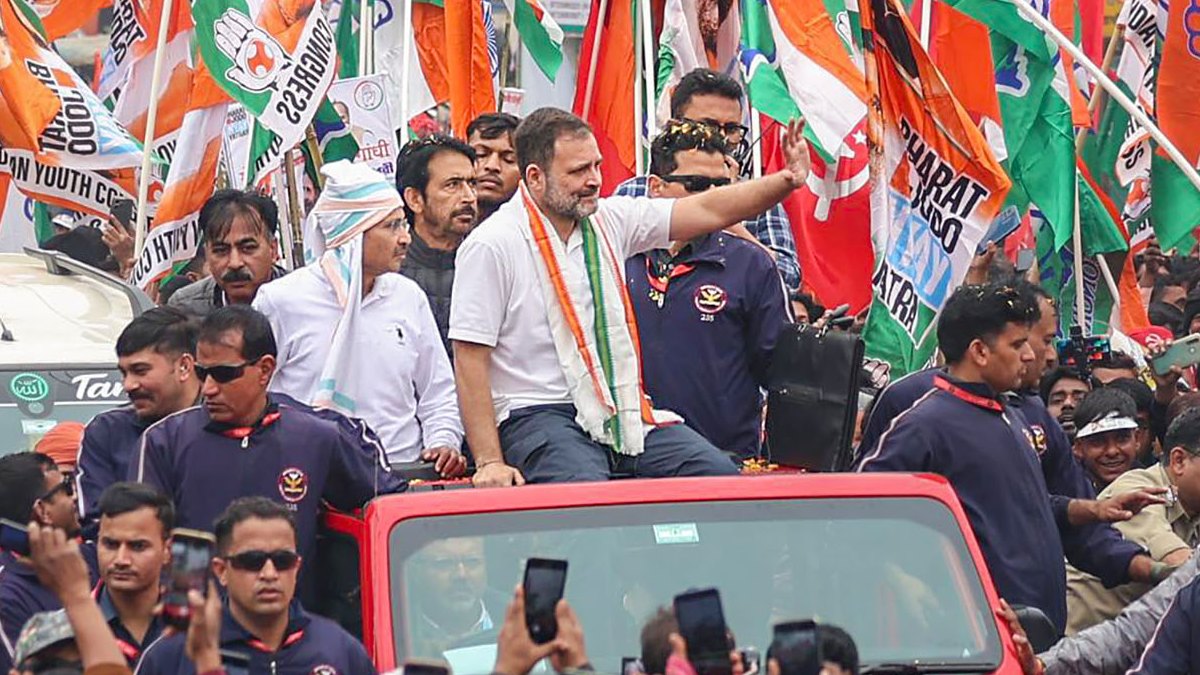 Rahul Gandhi Led 'Bharat Jodo Nyay Yatra' Enters Murshidabad District - Oneindia News