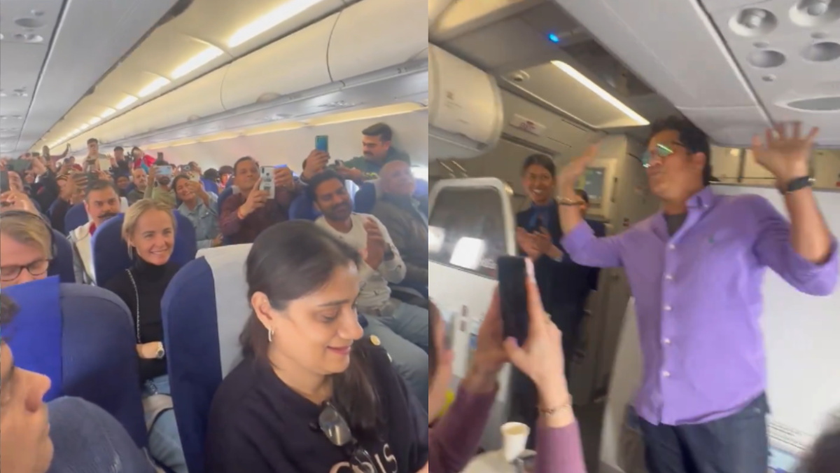 Sachin, Sachin! Fans Greet Indian Cricket Legend With Loud Chants On ...