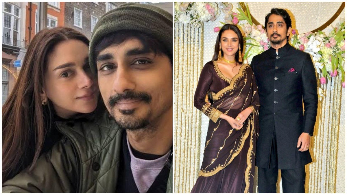 Aditi Rao Hydari Weds Siddharth At Telangana's Wanaparthy Temple ...