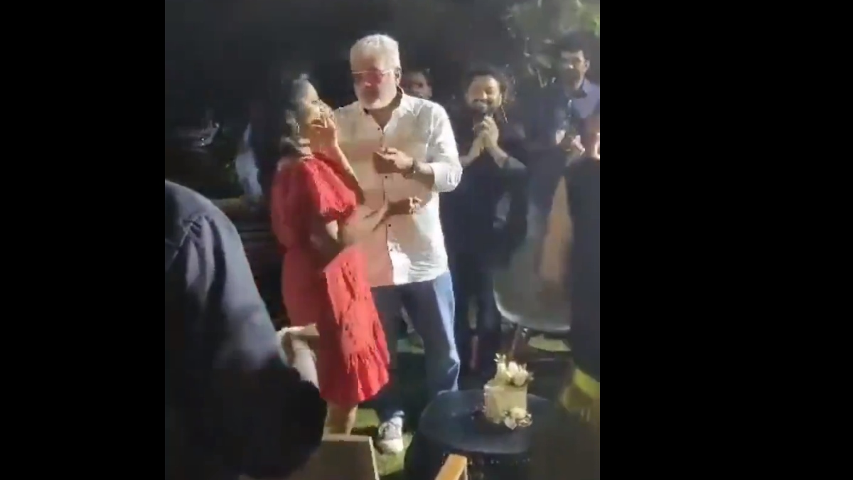 First Video Of Ajith After Surgery Is Out - Oneindia News