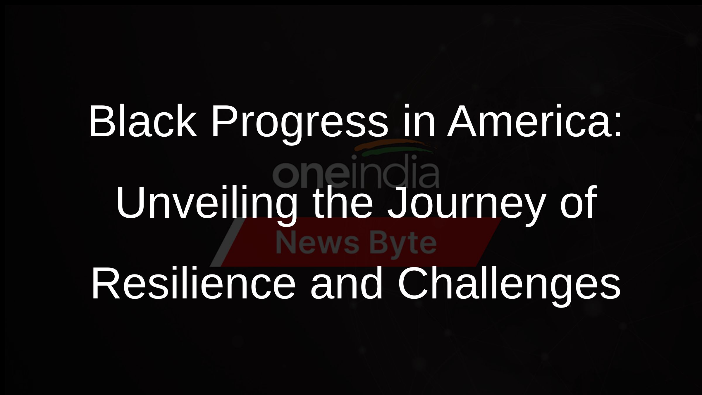 Black Progress in America: Assessing 60 Years of Civil Rights ...