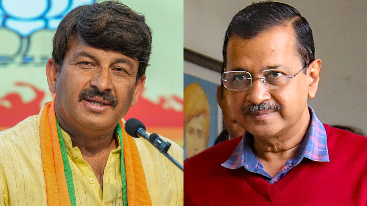 BJP MP Manoj Tiwari Criticises Delhi CM Arvind Kejriwal, Says Gangs Run ...