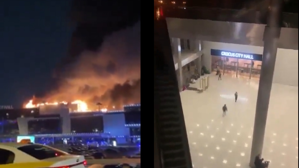 Viral Video | Moscow Deadly Attack Unfolds At Concert Hall - Here's ...