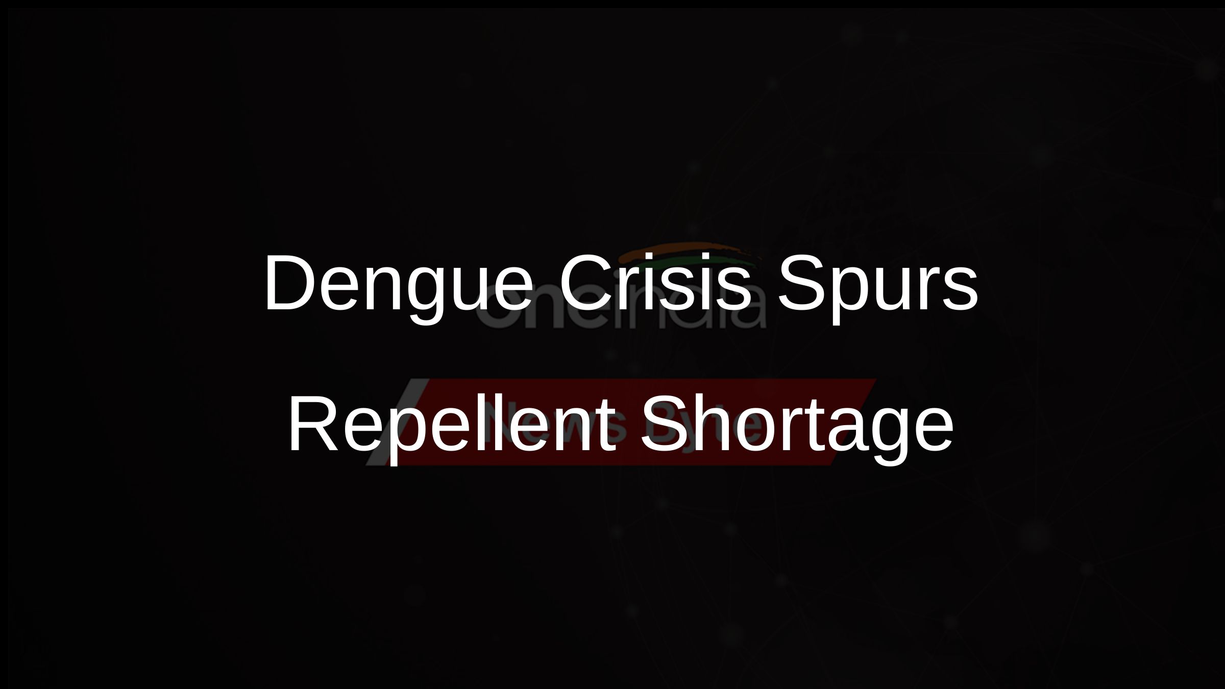 Dengue Fever in Argentina Causes Mosquito Repellent Shortage - Oneindia ...