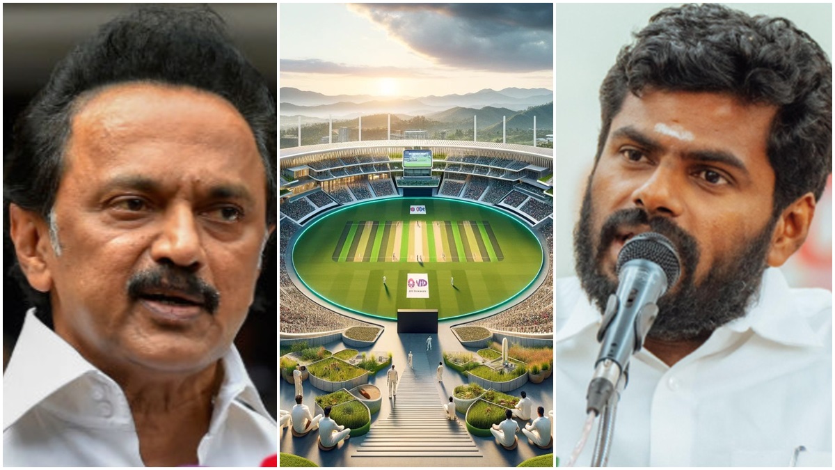 Stalin Vows Chepauk-Like Cricket Stadium In Coimbatore; Annamalai Says ...
