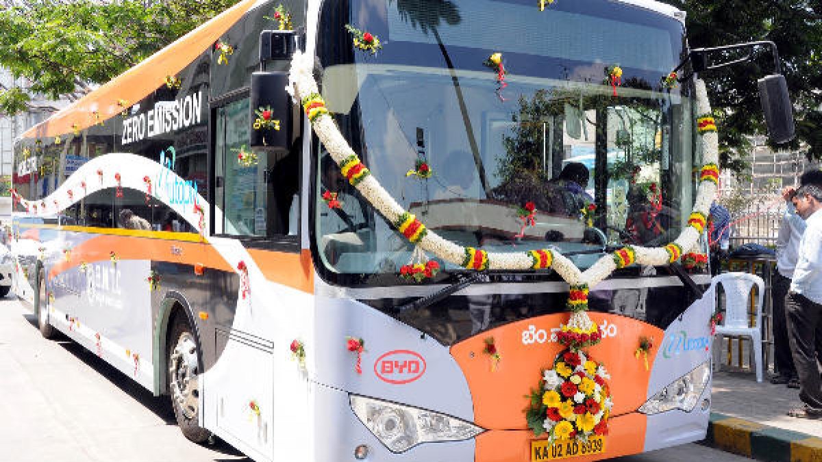 Bengaluru To Go Green, BMTC Set To Receive 320 AC Electric Buses By ...