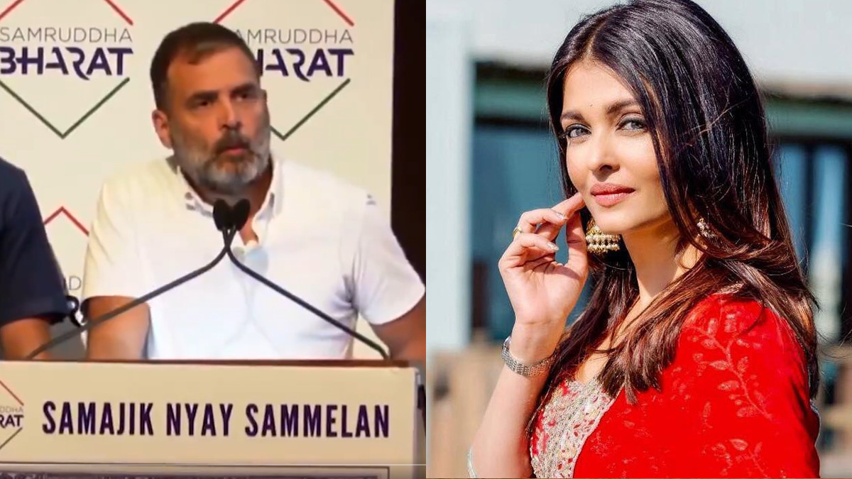Rahul Gandhi Drags Aishwarya Rai Bachchan's Name Again To Corner BJP ...