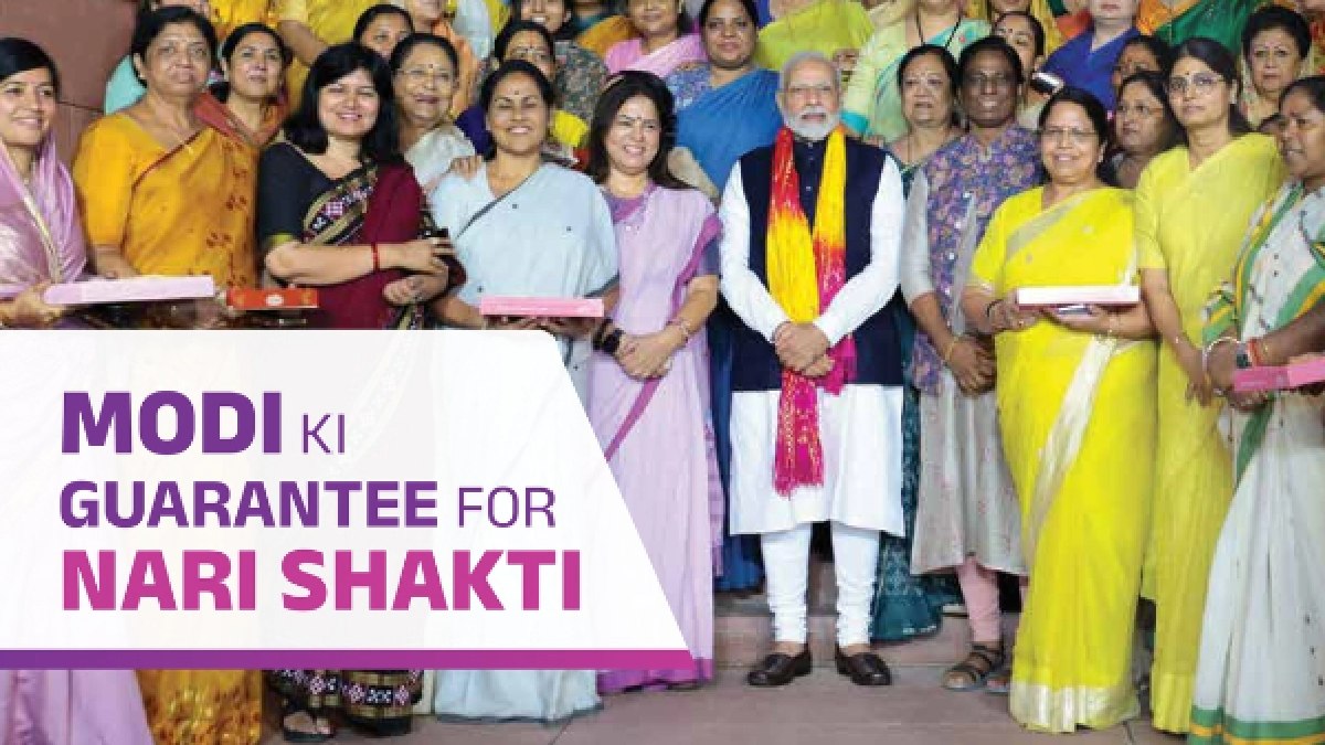 BJP Manifesto 2024: Here's What PM Modi Promises For 'Nari Shakti ...