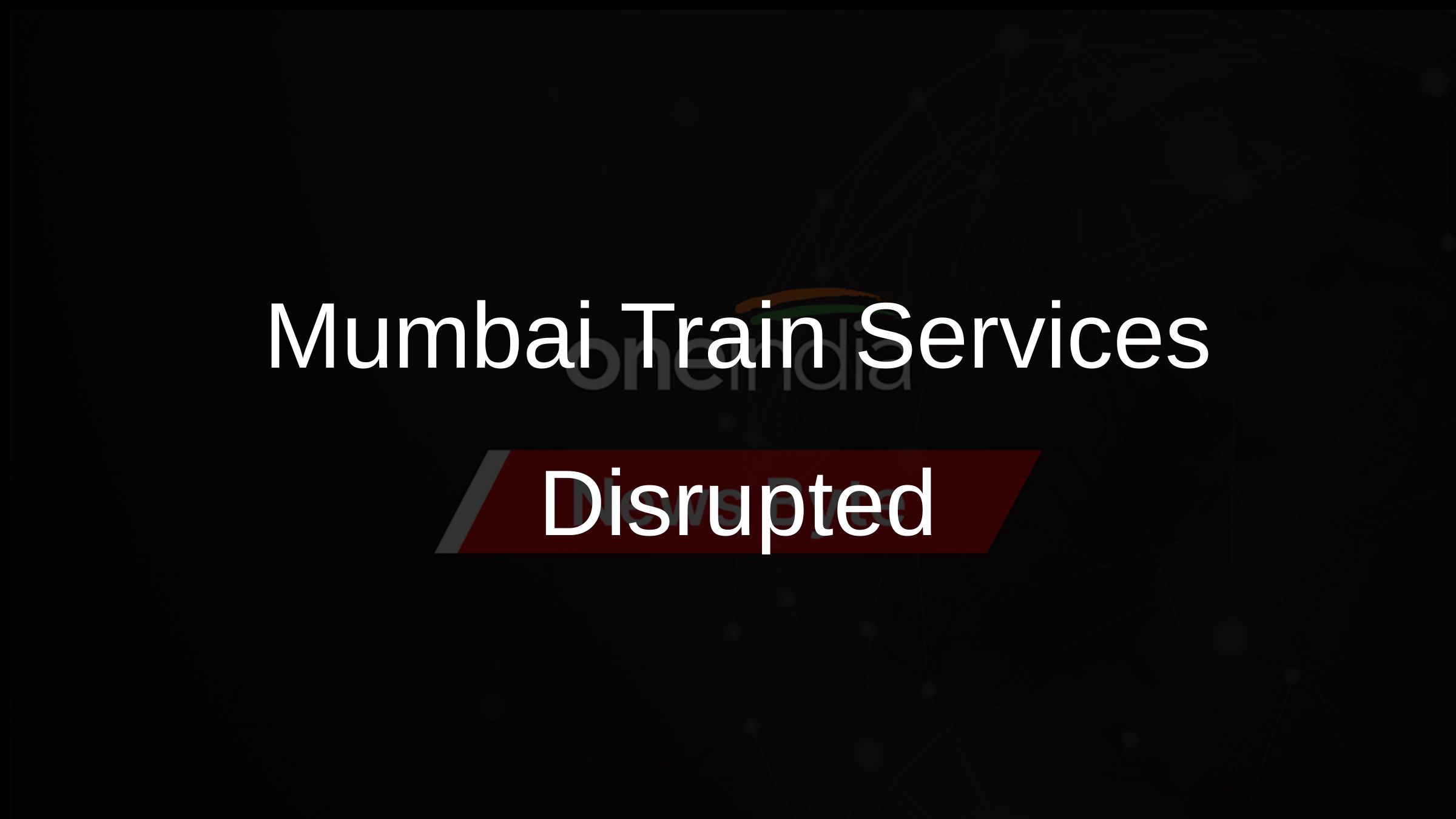 Central Railway's 63-Hour Mega Block to Disrupt Mumbai Train Services ...