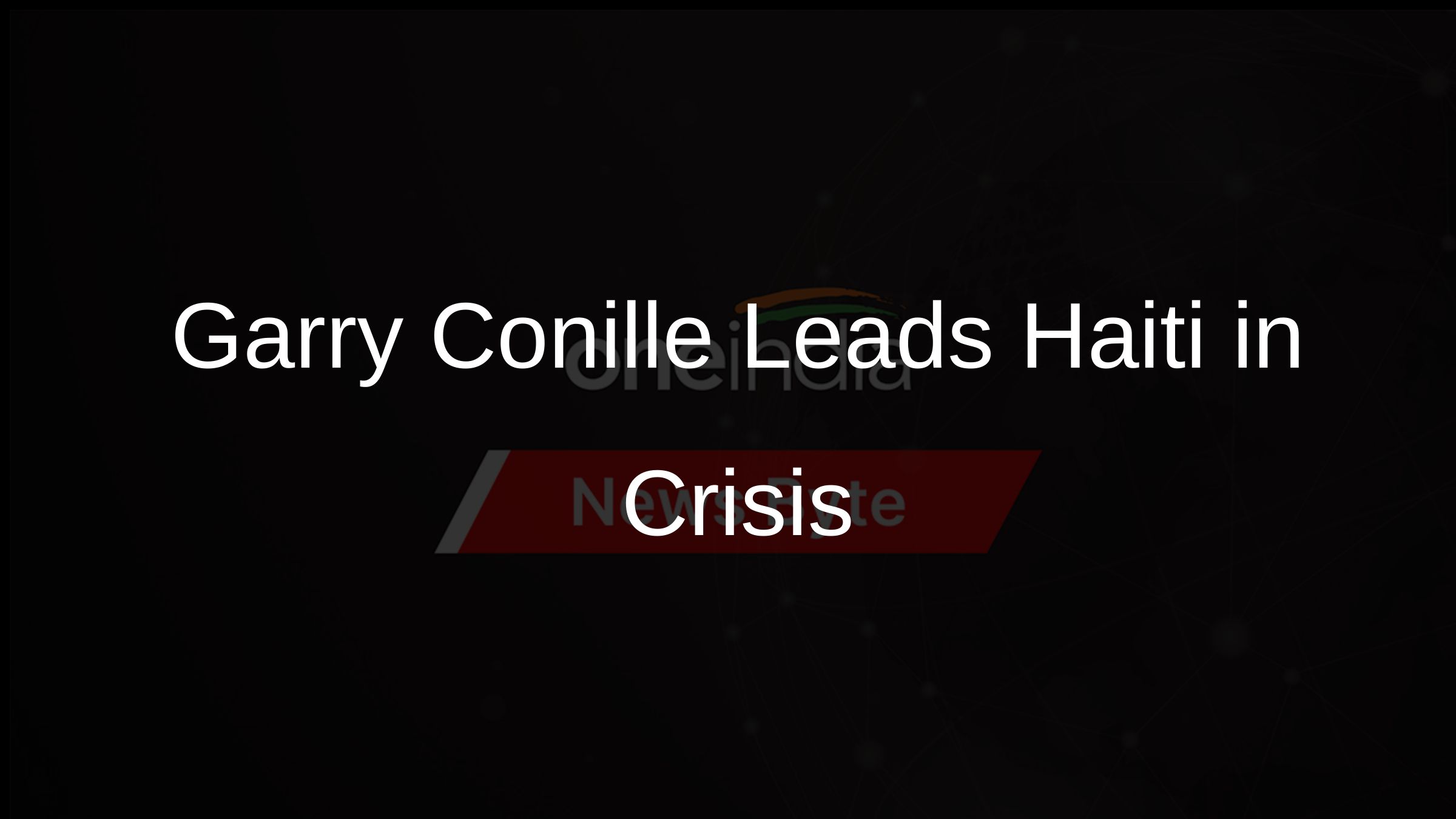 Garry Conille Named Haiti's Prime Minister as Gang Violence Escalates ...