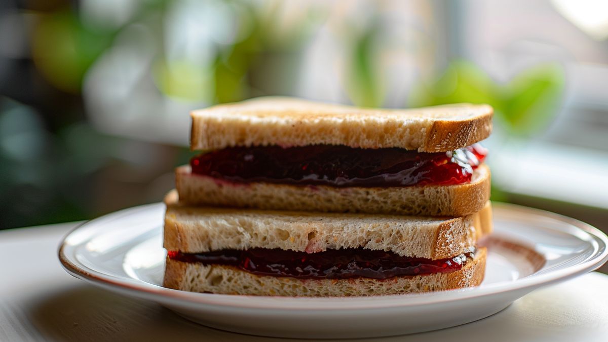 Quick And Easy Jam Sandwich Recipe That Is Perfect or Kids And Can Be ...