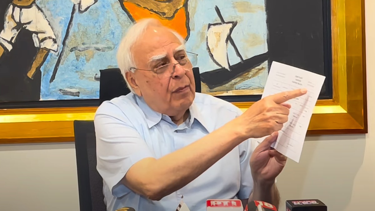 How To Ensure No Tampering Of EVMs: Kapil Sibal's 'To-Do List' For ...