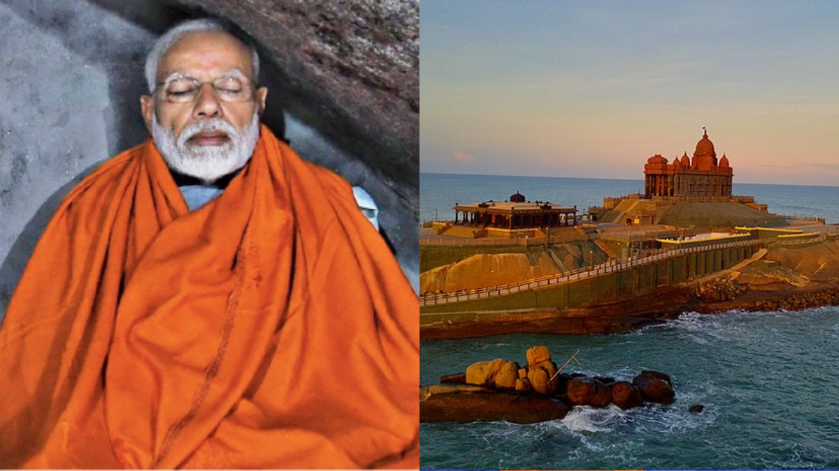 PM Modi To Meditate For 45 Hours At Kanniyakumari's Vivekananda Rock ...