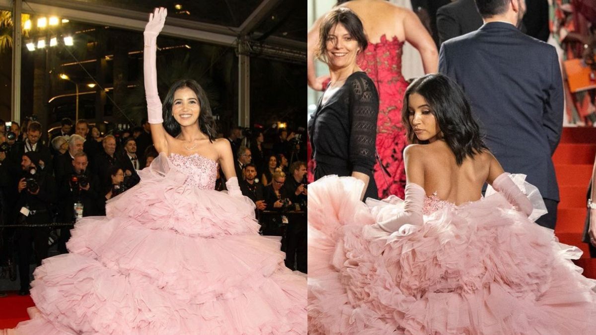 Fashion Influencer Nancy Tyagi Stuns At Cannes With Self-Designed Gown ...