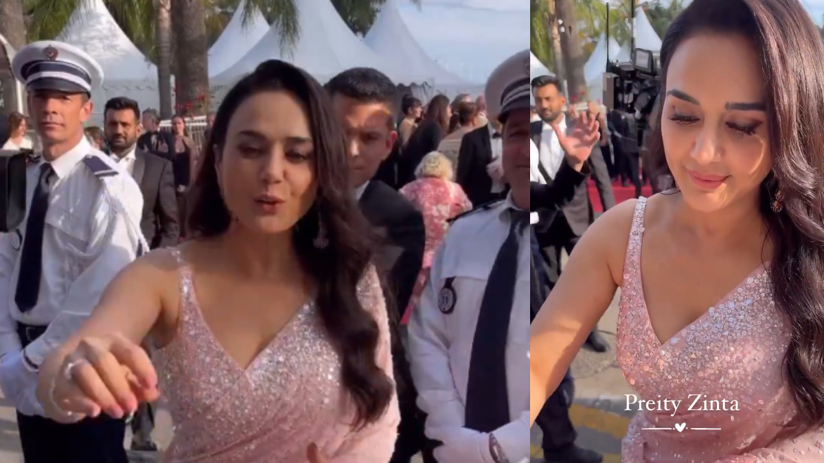 Priety Zinta On Cannes Red Carpet 17 Years After First Appearance ...