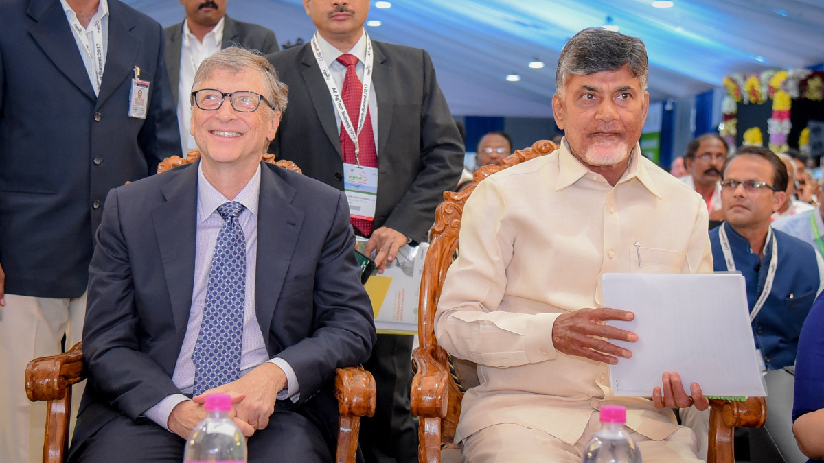 How Chandrababu Naidu Persuaded Bill Gates In A 40-Minute Meeting To ...