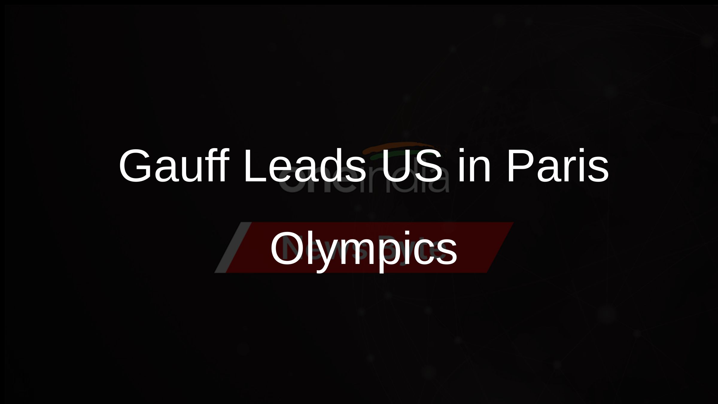 Coco Gauff to Lead US Tennis Team at Paris Olympics 2024 - Oneindia News