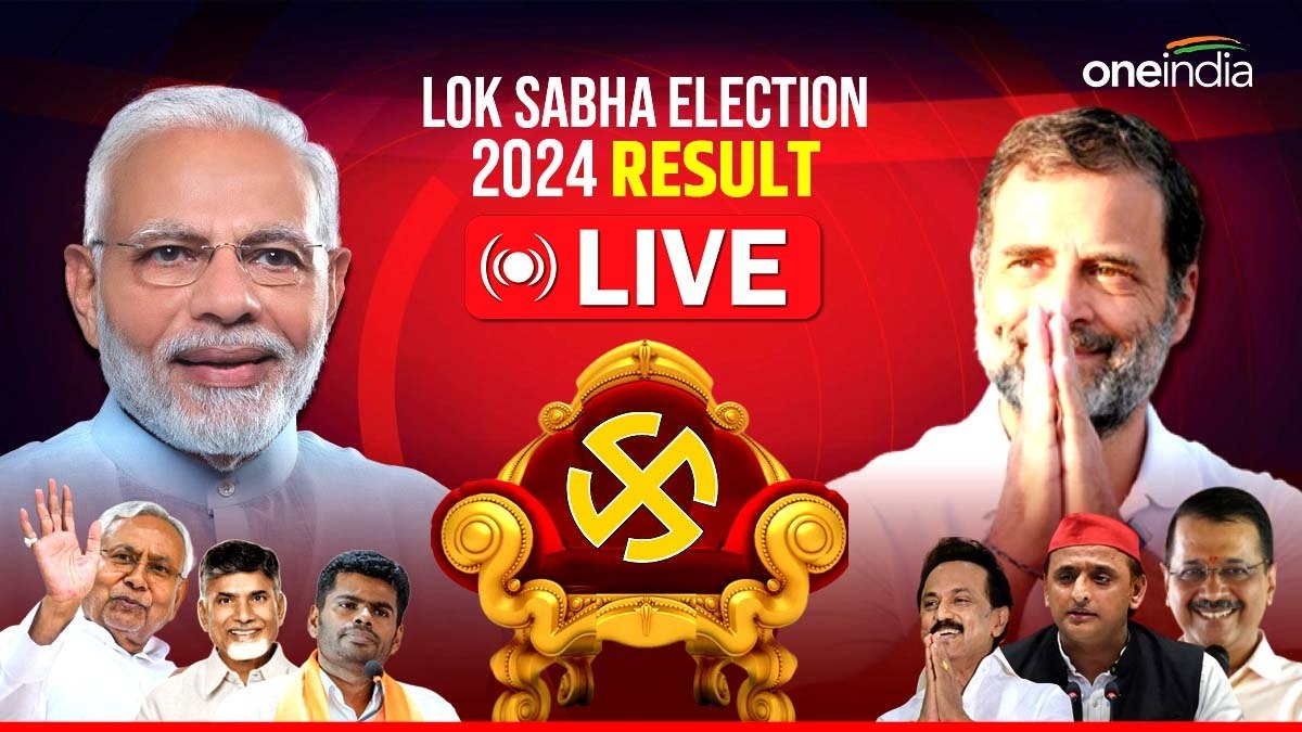 Lok Sabha Election 2024 Results Highlights: NDA Wins 293 Seats; Modi ...