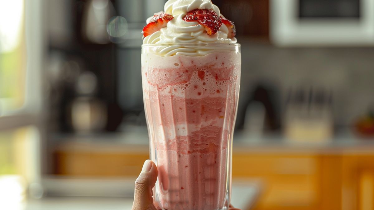 Easy Strawberry Milkshake Recipe Is A Classic Beverage That Is A Treat ...