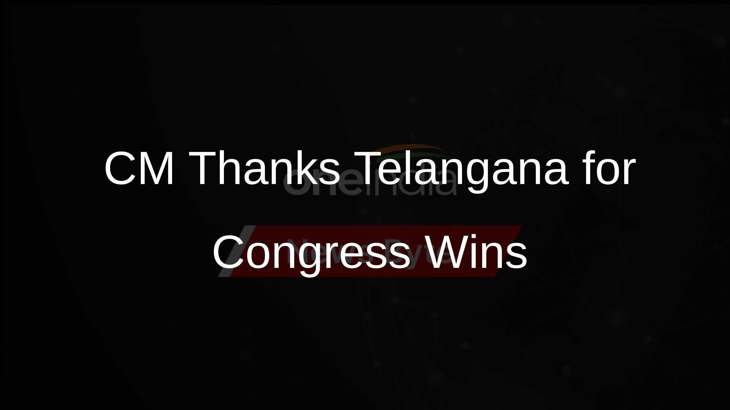 Revanth Reddy Thanks Telangana for Congress Victory in Lok Sabha Seats ...