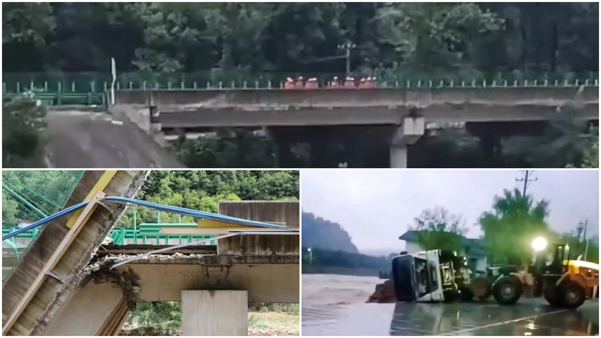 China Bridge Collapse Kills 11: First Visuals Out - Watch Video ...