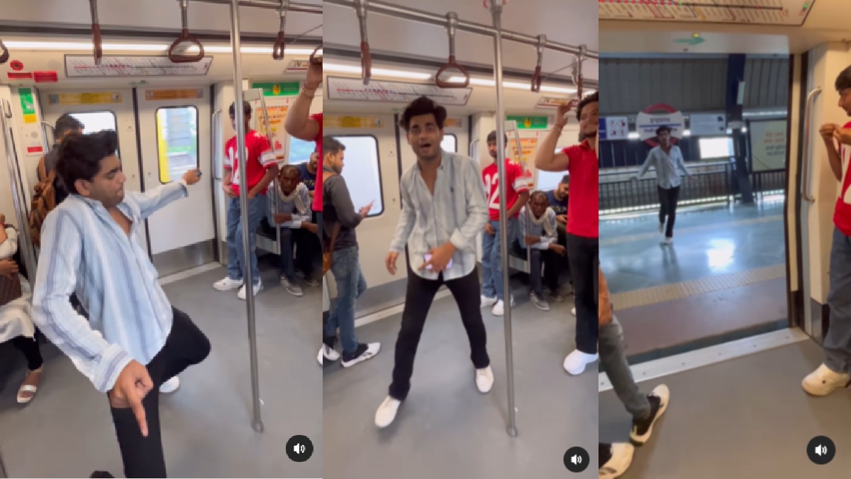 Watch| Man Dances On Ram Charan's 'Nacho-Nacho' In Delhi Metro, Video ...