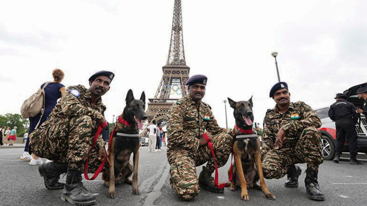 Pawsome: India Deploys Its Elite K9 Squad To Guard Paris Olympics ...