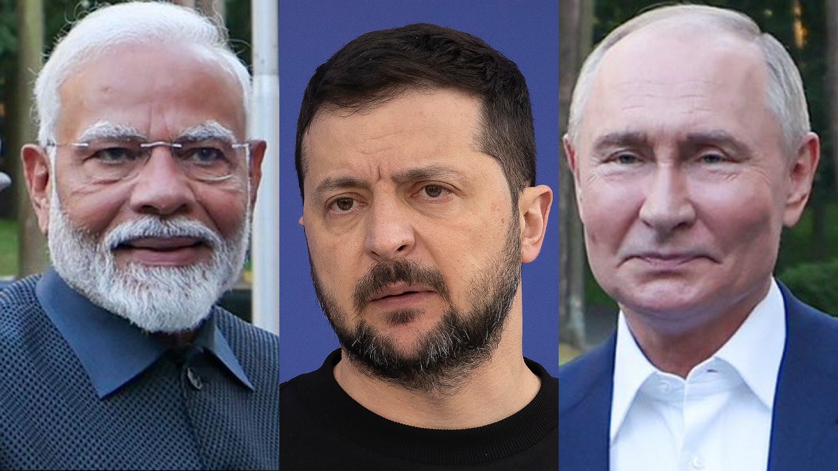 How Zelensky Targeted PM Modi Over His Bear Hug To Putin - Oneindia News