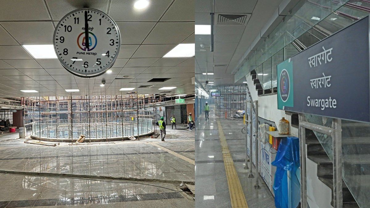 Swargate Metro Station Nears Completion In Pune, 3.34-Km Stretch ...