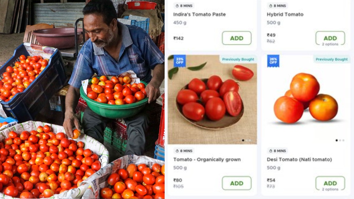 Tomato Prices In Bengaluru: Online Platforms Sell At Over Rs 100 Per Kg ...