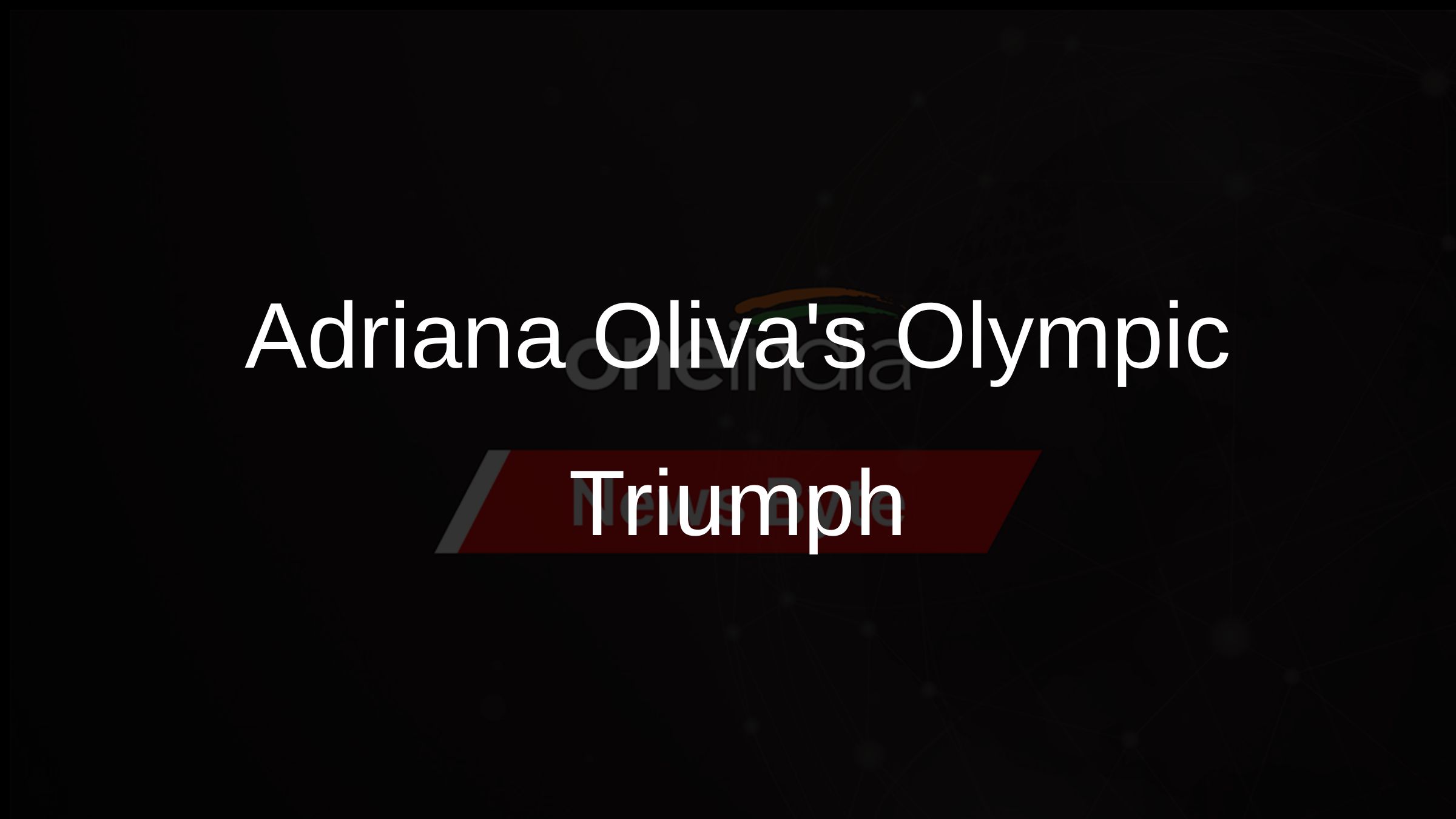 Adriana Oliva s Inspiring Journey From Volunteer To Olympic Champion adriana-oliva-s-inspiring-journey-from-volunteer-to-olympic-champion