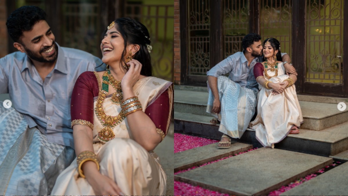 Actress Megha Akash Gets Engaged To Saai Vishnu: Check Engagement Pics ...
