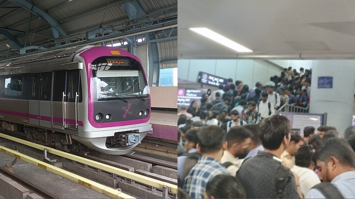 Bengaluru Namma Metro's June Ridership Soars: 7.45 Lakh Passengers Per ...
