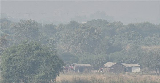 Hazy Weather Conditions In Gurugram And New Delhi Photos: HD Images ...