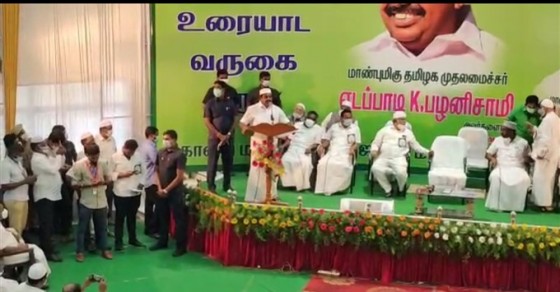 கோவையில் முதல்வர் பழனிச்சாமி தேர்தல் பிரச்சாரம் - உற்சாக வரவேற்பு ...